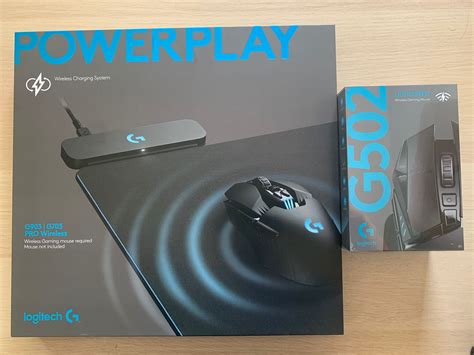 Gaming Bundle Deal Logitech G Powerplay Wireless Charging Logitech G Hero Wireless