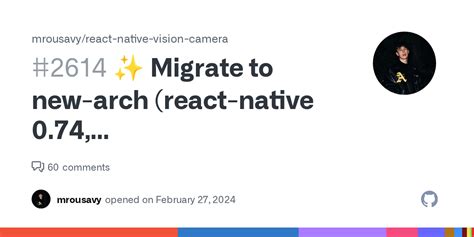 Migrate To New Arch React Native 0 74 Fabric Turbomodules Codegen Bridgeless · Issue 2614