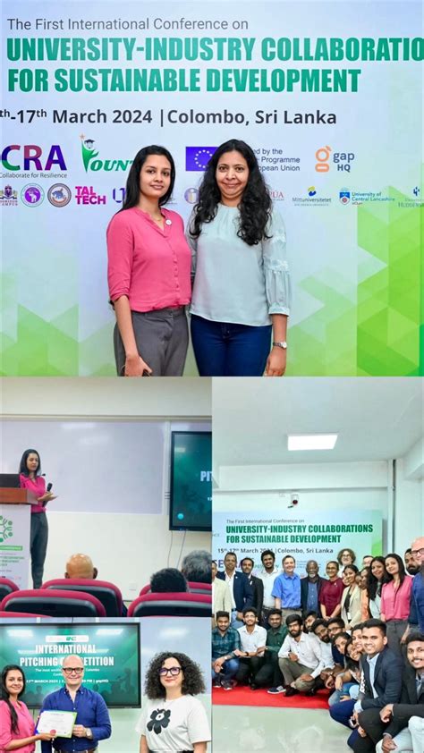 Tashini Vithanage On Linkedin The First International Conference On University Industry