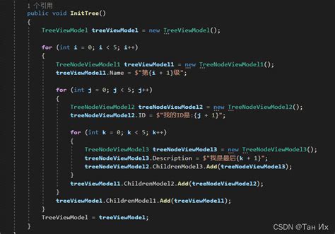新手入门wpf之treeview控件（一）wpf Treeview Csdn博客