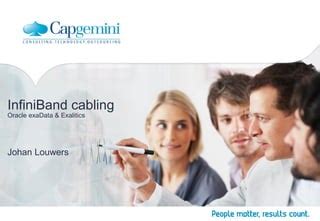 Oracle Infiniband Cabling For Oracle Appliances PPT