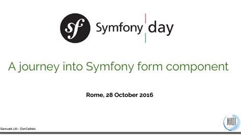 a journey into symfony form component speaker deck