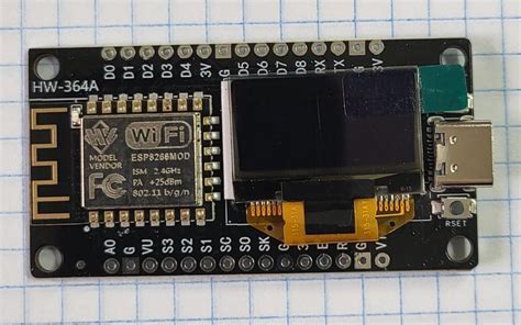 Hw 364a Esp8266mod с Oled 0 96 — цена 250 грн в каталоге Комплектующие для сетевых работ Купить