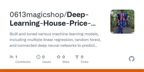 Github 0613magicshopdeep Learning House Price Prediction Built And