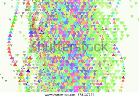 Conceptual Background Triangle Pattern Design Vector Stock Vector Royalty Free 678137974