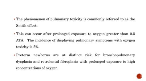Oxygen Toxicity And Physiological Aspectspptx