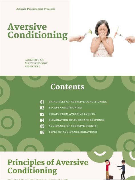 Aversive Conditioning Pdf Reinforcement Cognitive Science