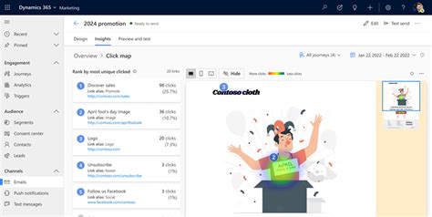 Get Insights On Email Engagement With Heatmap Analytics Microsoft Learn