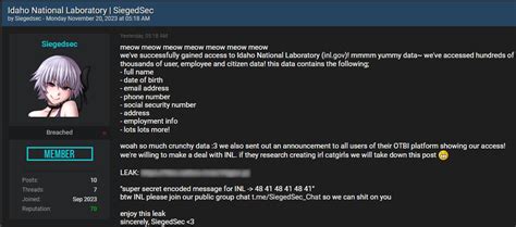 Hacktivists Breach U S Nuclear Research Lab Steal Employee Data Redpacket Security