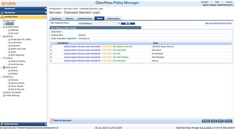 Clearpass Operator Login With Active Directory Flomain Networking