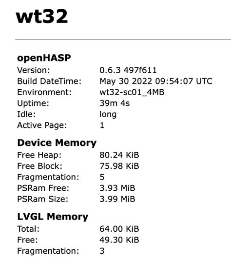 Need Help With Push Image Issue HASwitchPlate OpenHASP GitHub
