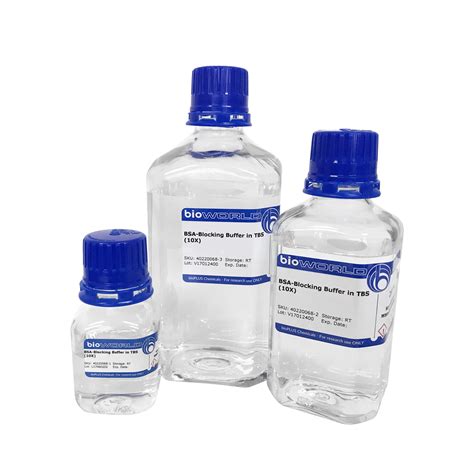 BSA 10 Blocking Buffer In 10X TBS PH 7 4 Buffers And Reagents BioWORLD