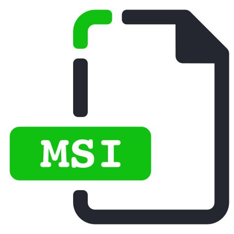Extension File Msi System Icon Free Download