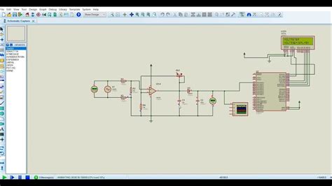 Simple Ac Voltmeter Using Atmega 32 Proteus Simulation Youtube