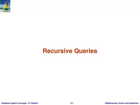 Ppt Recursive Queries Powerpoint Presentation Free Download Id9647752