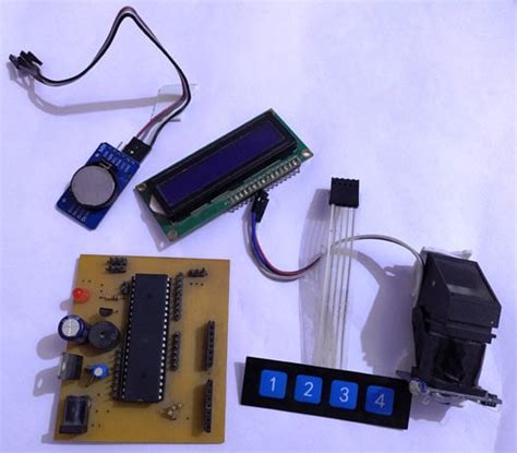 Fingerprint Based Biometric Attendance System Project Using Avr