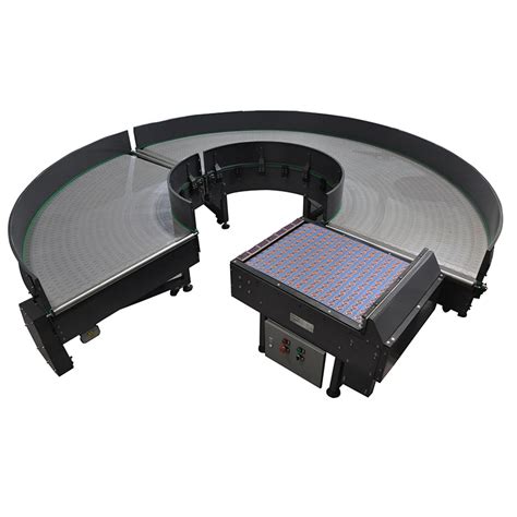 Iconvey Flat Curved Modular Conveyor Customizable Flat Curve Module Conveyor