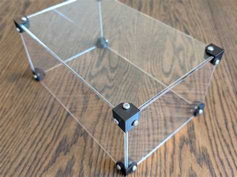 Plexiglass Display Cover Magnetic Locking System By Freya Makerworld Download Free 3d Models