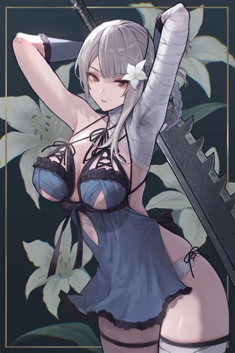 Rule 34 2d Kaine Nier Nier Replicant Shep User Uzrg8474 Tagme White Hair 13862033