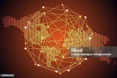 글로벌 네트워크 연결 미래 지구 세계 가상 홀로그램 통신 시스템 세계 디지털 연결 및 비즈니스 연결 안녕 기술 배경 기술 개념을 추상화 합니다 벡터 일러스트 레이 션 개념에