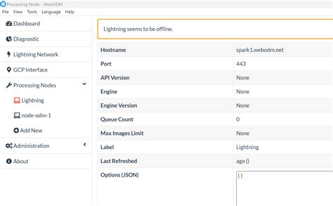 Lightning Seems To Be Offline ODM OpenDroneMap Community