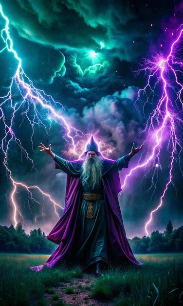 Mystical Power Unleashed Premium Ai Generated Image