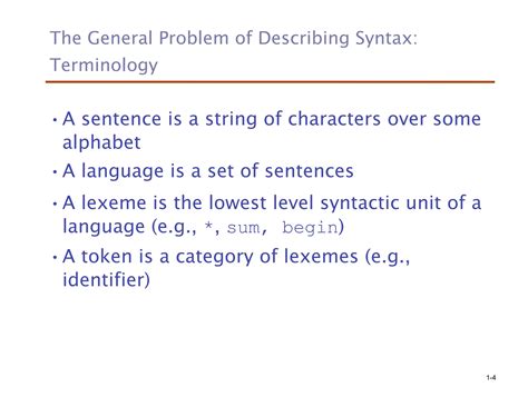 Cs 433703chapter3 Syntax And Semanticspdf