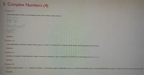 Solved Only Wolfram Mathematica Dont Give Handwritten