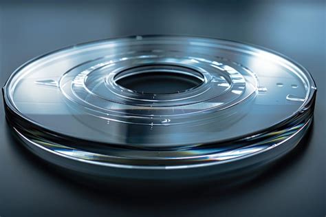 Premium Photo Blank Compact Disk