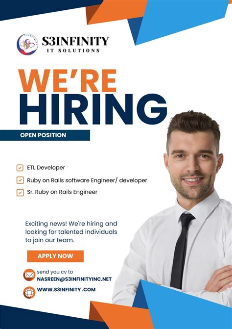 S3infinity On Linkedin Etldeveloper Rubyonrails Techjobs