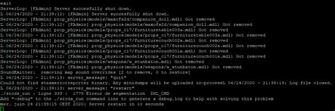 Segmentation Fault On Server Shutdown Issue Facepunch Garrysmod Issues GitHub
