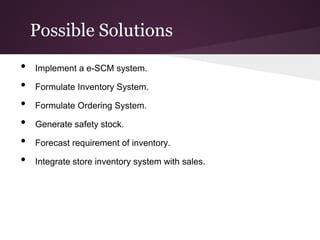 Inventory Management In Scm PDF Logistics Business