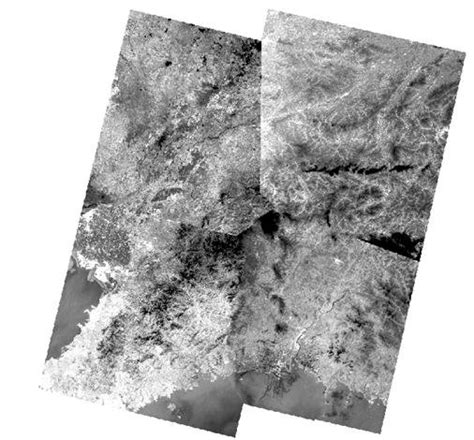 Mosaic Image Without Color Correction Seam Lines Or Feathering