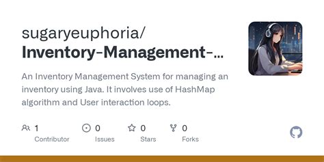 github sugaryeuphoria inventory management system using dsa an