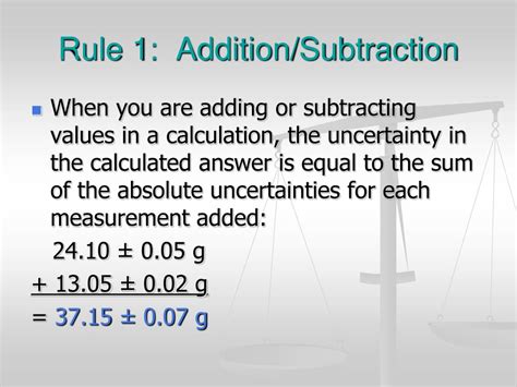 Ppt Errors And Uncertainties Powerpoint Presentation Free Download Id3502246