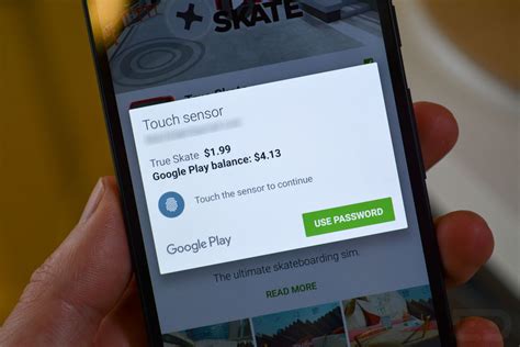 Reminder You Can Pay For Google Play Items Using Your Fingerprint On The Nexus P And X