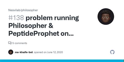 Problem Running Philosopher And Peptideprophet On Msfragger Output