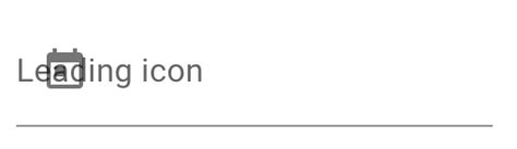 Textfield And Select Do Not Suppport Conditionals Around Named Slots For Leadingicon And