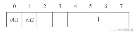 结构体和共用体大小的计算 共用体的大小 csdn博客