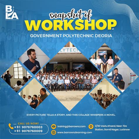 Barrownz Learning Academy On Linkedin Workshop Learning Inspiring