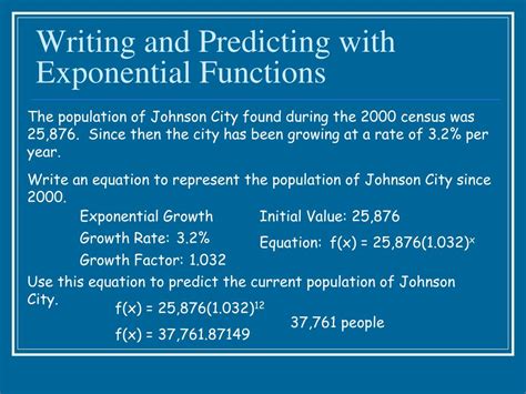 PPT Exploring Exponential Functions PowerPoint Presentation Free Download ID