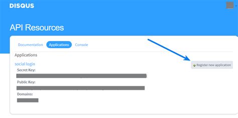 How To Get Disqus Public Key And Secret Key Heateor Support Documents