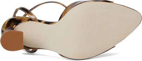 Steve Madden Womens Beki Heeled Sandal Leopard Patent Steve Madden