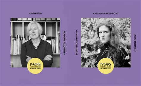 Cheryl Frances Hoad And Judith Weir Win At The Ivors Composer Awards