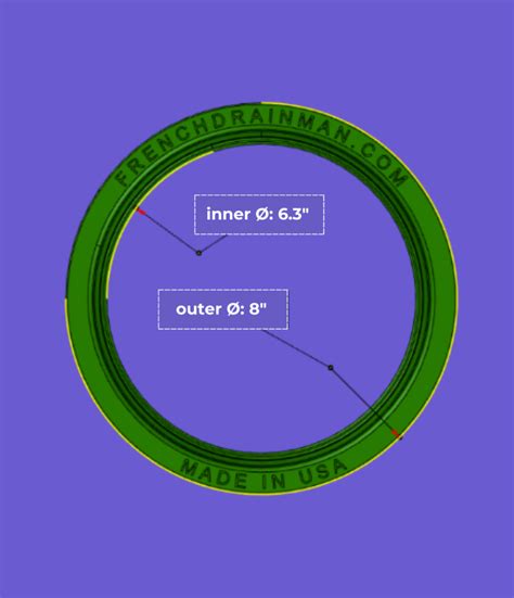 6 In Catch Basin Riser 1 5 In Height Stackable For More Height
