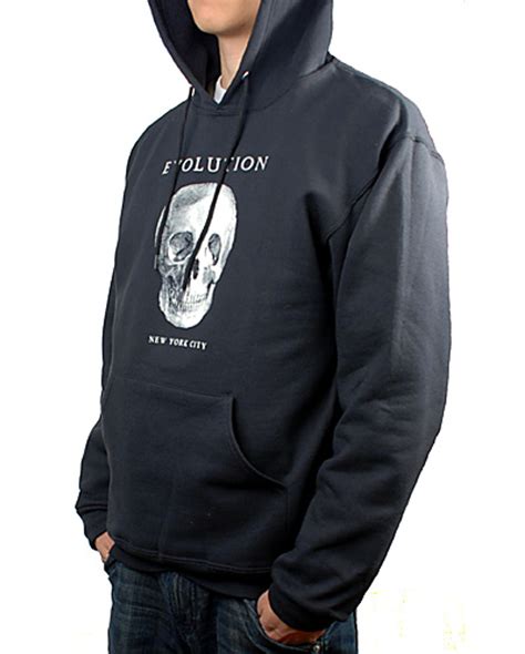 Evolution Skull Hoodie The Evolution Store