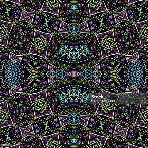 민족 패턴 아즈텍 직물 기하학적 부족 장식입니다 브라질 또는 멕시코 인쇄 옷이나 인테리어 디자인 전통적인 홈스펀 직물 벡터 원활한 패턴입니다 공예에 대한 스톡 벡터 아트 및