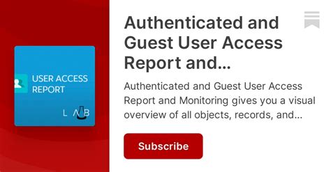 Authenticated And Guest User Access Report And Monitoring George