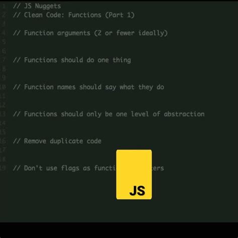 Javascript Tutorial Function Arguments 2 Or Fewer Ideally Js Tips And Tricks Shorts