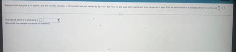 Solved Tho Variable Quanties A And B Are Found To Be Related